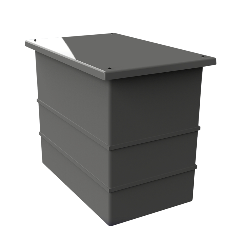 650 Litre GRP One Piece Water Tank - Insulated | Complete Pump Supplies