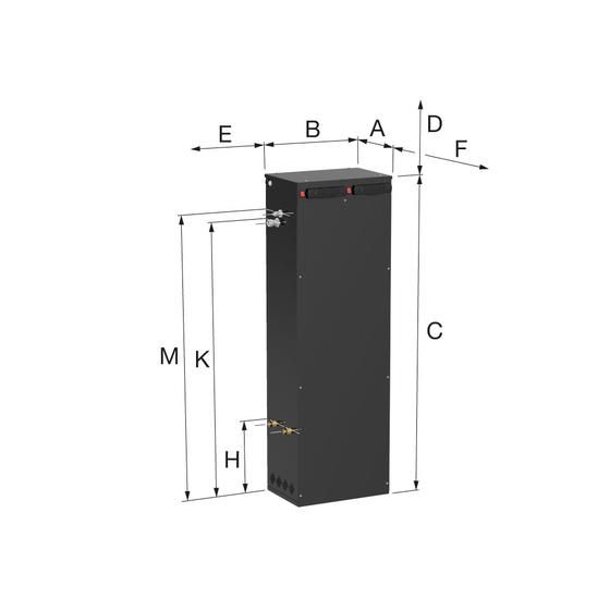 Flamco PressDS Plus 2160D 3in1 Unit - Pressurisation/Degassing/Dosing ...