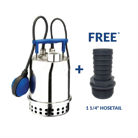 Ebara BEST ONE MA Submersible Drainage Pump, 10m cable 1 Phase ...