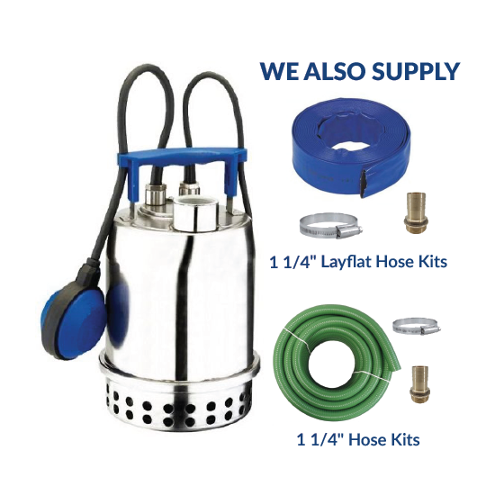 Ebara BEST ONE MA Submersible Drainage Pump with 10m cable (110V ...