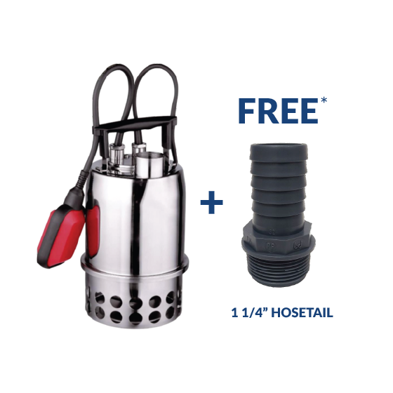 Ebara BEST ONE VOX MA Submersible Drainage Pump with 10m cable (110V) | Complete Pump Supplies