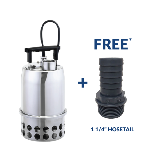 Ebara BEST ONE VOX M Submersible Drainage Pump with 10m cable (110V) | Complete Pump Supplies