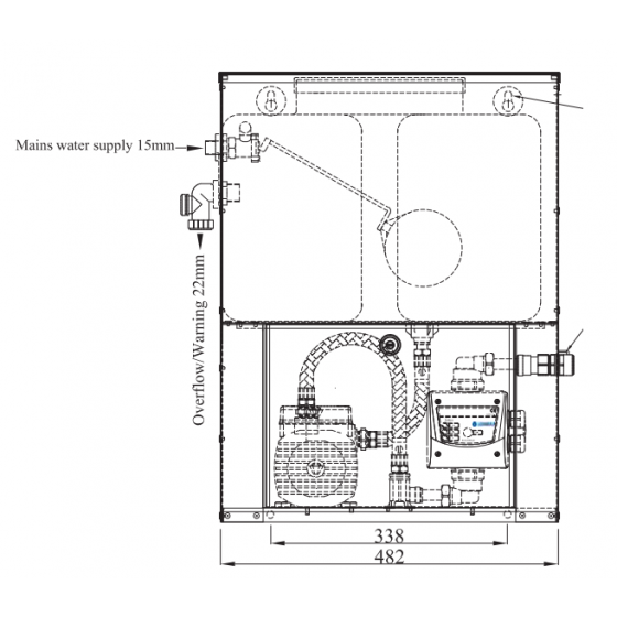 Lowara Minifix Cat5 Booster Set & Break Tank | Complete Pump Supplies