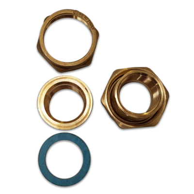 Pump 1" BSP Brass Union Set | Complete Pump Supplies