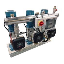 Calpeda 3MXV-B 40-803-EMT-24 Easymat Three Pump Booster Set | Complete ...