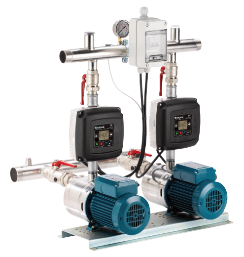 Calpeda 2 MXH 205/A-EMT-24 Easymat Twin Pump Booster Set | Complete Pump Supplies