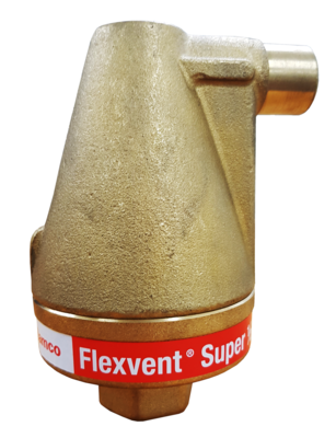 Flamco Flexvent Super 1/2" Automatic Air Vent | Complete Pump Supplies