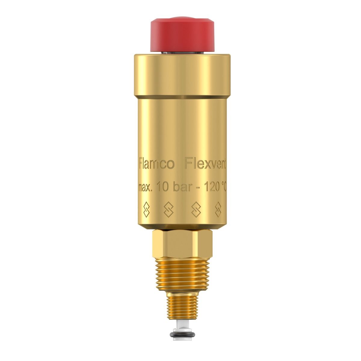 Flamco Flexvent R 1/8" M x R 3/8" M Automatic Air Vent | Complete Pump ...